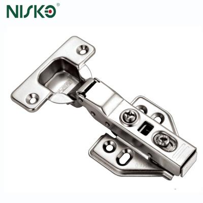 China Stainless Steel Clip-On Soft Closing Hinge 105 Degree Two-Way Cabinet Door Hardware for sale