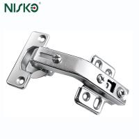 China 135 Degree Soft Closing Hinge 3D Adjustable Clip-On for Wooden Cabinet Doors for sale