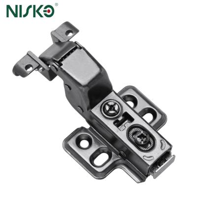 China 3D Adjustable Soft Closing Hinge 45kg Load Capacity Two-Way Clip-On Aluminum Cabinet Door Hinge for Wardrobe for sale
