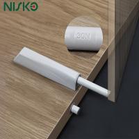 China Rubber Magnetic Touch Latches Screw Mount Push Open 16-22mm Cabinet Door Mechanism with 18N/30N Holding Force for sale