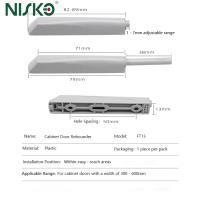 China Rubber Magnetic Touch Latches Screw Mount Push Open 16-22mm Cabinet Door Mechanism with 18N/30N Holding Force for sale