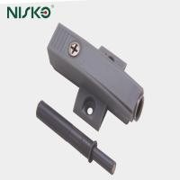 China Magnetic Push Open Latch Cupboard Door Damper 16-18mm Panel Thickness with Hydraulic Damping 50,000+ Cycles for sale