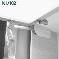 China Zinc Alloy Flap Stay Hardware with Soft Close Damping for 400-1200mm Cabinets, 8-20kg Capacity for sale