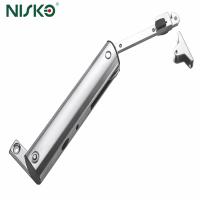 China Upturning Lift System Soft Close Free Stop Flap Stay - Zinc Alloy Construction for 2-10kg Cabinet Doors for sale