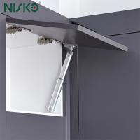 China Folding Cabinet Soft Close Metal Flap Stay - Zinc Alloy Construction, 600-900mm Width, 2.2-6.3kg Capacity for sale