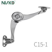 China Zinc Alloy Flap Fittings Chrome Plated 4-8kg Loading Capacity Cabinet Door Hinge Mechanism for sale