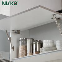 China Zinc Alloy Flap Fittings Chrome Plated 4-8kg Loading Capacity Cabinet Door Hinge Mechanism for sale