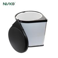 China Built-In Kitchen Cabinet Waste Bin with Soft-Closing Lid - 30L/40L/50L Capacity Pull-Out Trash Can for sale