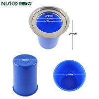 China Built-In Countertop Mini Dustbin with Removable Lid - 1.5L to 3.5L Capacity for 8-10cm Depth Installation for sale