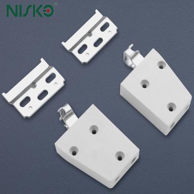 China Universal Cabinet Hanging Bracket with 32mm Hole Spacing - Adjustable Wall Mount Plate for Kitchen & Office Storage for sale