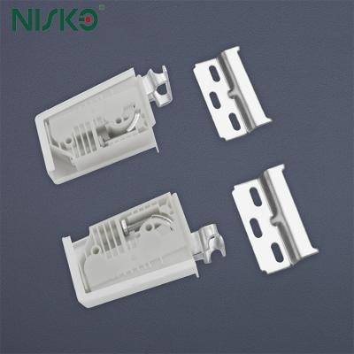 China NISKO Kitchen Cabinet Bracket with Plastic Housing - Vibration Damping Wall Protection Mounting System for sale