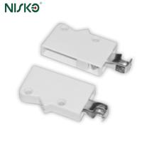 China Metal Wall Hanger Bracket with 32mm Hole Spacing - Corrosion Resistant Zinc-Plated Steel Cabinet Mount for sale