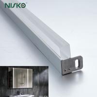 China DC 12V IP65 Waterproof Plaster-In Magnetic LED Cabinet Light with 3000K/4000K Options for Bathroom Installation for sale