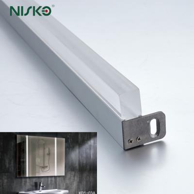 China DC 12V IP65 Waterproof Plaster-In Magnetic LED Cabinet Light with 3000K/4000K Options for Bathroom Installation for sale