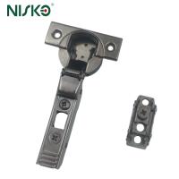 China 35mm Clip On Soft Closing Hinges 3D Adjustable Iron Cabinet Door Hinge 45kg for sale