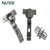 China 35mm Clip On Soft Closing Hinges 3D Adjustable Iron Cabinet Door Hinge 45kg for sale