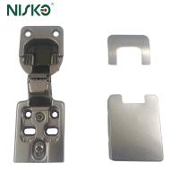 China 4D Adjustable Soft Close Cabinet Door Hinge 18-25mm Thick Door 50kg Capacity for Kitchen Bedroom Hotel Furniture for sale