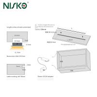 China Built-In Aluminum Profile LED Strip Light 3000K/4000K for Kitchen Cabinets and Ceilings with 50,000 Hour Lifespan for sale