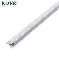 China Embedded LED Strip Light Aluminum Profile 12V DC with IP65 Rating for Indoor Furniture and Cabinet Lighting for sale