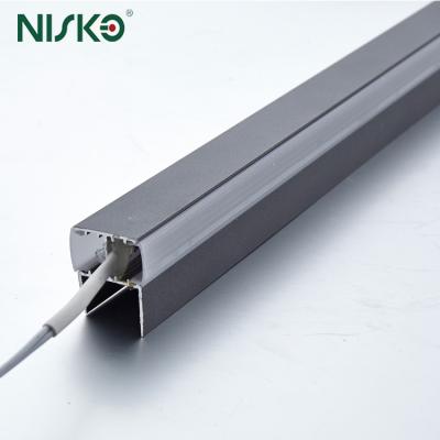 China Recessed Surface Corner Mounted LED Strip Light 12V Aluminium Profile Cabinet Lamp 3000K 4000K for sale