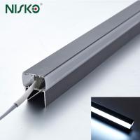 China Recessed Surface Corner Mounted LED Strip Light 12V Aluminium Profile Cabinet Lamp 3000K 4000K for sale