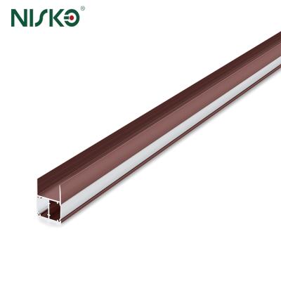China Ultra Thin Linear LED Pendant Light Aluminum Channel Strip 3000K 4000K Dimmable for Bedroom Decoration for sale