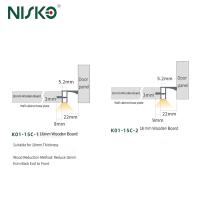 China Wire Energy Saving Deck Light Strips Aluminum Ceiling Mounted LED Cabinet Light 3000K 4000K for sale