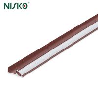 China Built-In Side-Emitting LED Cabinet Light 3000K 4000K Aluminum Slot Surface Mounted 12V for sale
