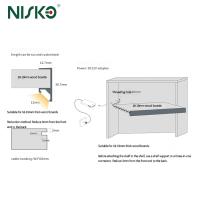 China Built-In Side-Emitting LED Cabinet Light 3000K 4000K Aluminum Slot Surface Mounted 12V for sale