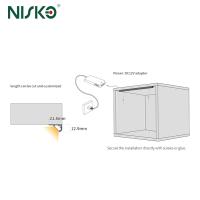 China DC12V Wire Cabinet LED Light Embedded Strip 3000K Warm White for Kitchen Drawer Indoor Decoration for sale