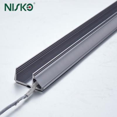 China Recessed Led Linear LightAluminium Extrusion Profiles Ceiling Pendant Embed Mounted Square Strip for sale