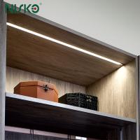 China Ultra-Thin LED Aluminum Profile Strip Light 3000K 4000K Dimmable Cabinet Closet Lighting for sale