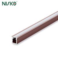China Mini Aluminum LED Recessed Cabinet Light Strip 3000K 4000K Dimmable IP65 for sale