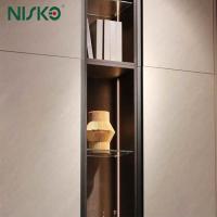 China Customized DC12V Linear LED Cabinet Light Aluminum Profile Shelf Lighting 3000K 4000K for sale