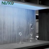 China Mini Slender Strip Closet LED Recessed Under Cabinet Shelf Light 3000K 4000K Dimmable for sale