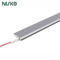China Mini Slender Strip Closet LED Recessed Under Cabinet Shelf Light 3000K 4000K Dimmable for sale