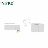 China Surface Mounted Silicone LED Strip Light 3000K 4000K Aluminum Profile IP65 Dimmable for sale