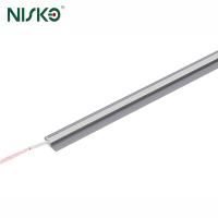 China Surface Mounted Silicone LED Strip Light 3000K 4000K Aluminum Profile IP65 Dimmable for sale