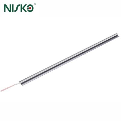 China Surface Mounted Silicone LED Strip Light 3000K 4000K Aluminum Profile IP65 Dimmable for sale