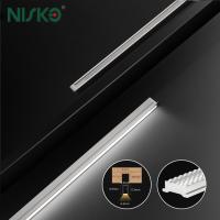 China Recessed Linear LED Strip Bar Closet Light 3000K 4000K Dimmable Aluminum Profile for Kitchen Shelves for sale