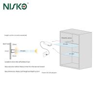 China 12V DC Surface Mounted LED Glass Panel Cabinet Linear Light Bar Aluminum Slot 3000K 4000K for sale