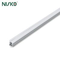 China 12V DC Surface Mounted LED Glass Panel Cabinet Linear Light Bar Aluminum Slot 3000K 4000K for sale