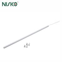 China Built-In LED Light Strip Surface Mounted Aluminum Slot Shelf Light Bar 3000K 4000K Dimmable for sale