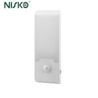 China Wireless USB Rechargeable Magnetic Induction Night Lamp 3000K Warm White PIR Motion Sensor Light for sale