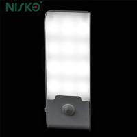 China Wireless USB Rechargeable Magnetic Induction Night Lamp 3000K Warm White PIR Motion Sensor Light for sale