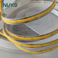 China 24V DC COB LED Strip Light Cuttable Silicone Tape 3000K 4000K for Wardrobe Cabinet for sale