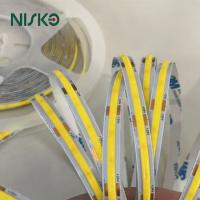 China 24V DC COB LED Strip Light Cuttable Silicone Tape 3000K 4000K for Wardrobe Cabinet for sale