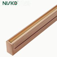 China Rotatable Adjustable Angle LED Cabinet Light Bar 48V Surface Mounted Track Linear Light 3000K 4000K for sale