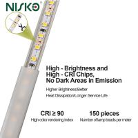China Surface Mounted LED Cabinet Light Ultra Thin Linear Lamp Bar 3000K 4000K IP65 for sale