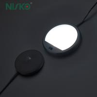 China DC 12V 3W Dimmable Motion Sensor Round Down Cabinet Light Ceiling Dome Lamp for sale
